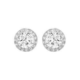 Swarovski Ohrstecker 'Una' Damen Gr&ouml;&szlig;e One Size silber / wei&szlig;