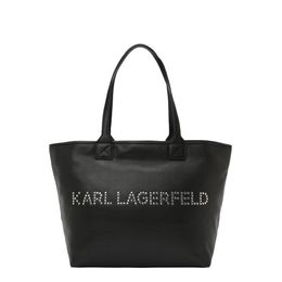 K by KARL LAGERFELD Karl Lagerfeld Shopper Damen Größe One Size schwarz / silber