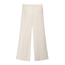 Pull&Bear Pull&Bear Hose Damen Größe 34 ecru