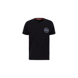 Alpha Industries Shirt 'Space Shuttle' male Black size XXS