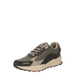 Napapijri Sneaker Herren Gr&ouml;&szlig;e 44 beige / dunkelgrau / oliv / schwarz