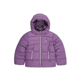 United Colors Of Benetton Jacke M&auml;dchen Gr&ouml;&szlig;e 130 lila / wei&szlig;