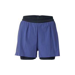 On Sportshorts Damen Gr&ouml;&szlig;e S dunkellila / schwarz