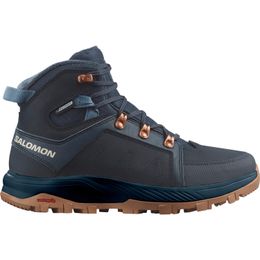 Salomon Outchill Ts Cswp Winterschuhe Damen - blau - Gr. 40 - Leder