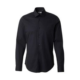 Calvin Klein Business Shirt 'ESNTL' male Black size 37