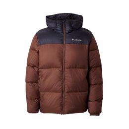 Columbia Outdoorjacke 'Puffect II' Herren Größe S navy / kastanienbraun / weiß