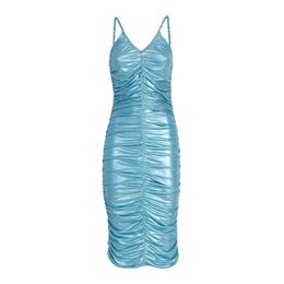 Influencer Kleid Damen Gr&ouml;&szlig;e 36 aqua