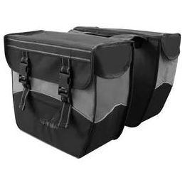 Fahrradtasche "Greenlands Doppel Tasche", weiß, GREENLANDS BICYCLE BAGS, Taschen, B/H/T: 35cm x 31cm x 16cm, Polyester, B:35cm H:31cm T:16cm