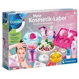 Experimentierkasten Clementoni "Galileo, Mein Kosmetik-Labor", bunt (frz:), Experimentierkästen, Kinder, Made in Europe