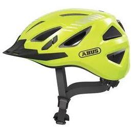 Fahrradhelm Abus "URBAN-I 3.0" Gr. XL, gelb (signal gelb), Helme, XL Kopfumfang: 61cm - 65cm