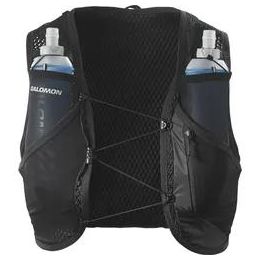 Trinkrucksack Salomon "ACTIVE SKIN 8" Gr. S, schwarz, Rucksäcke, B/H/T: 18cm x 38cm x 1cm, S, Polyamid, Laufweste Inkl. Soft Flask, B:18cm H:38cm T:1cm