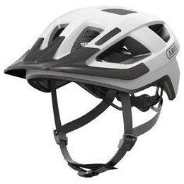 Fahrradhelm Abus "ADURO 3.0" Gr. L, wei&szlig; (polar wei&szlig;), Helme, L Kopfumfang: 58cm - 62cm