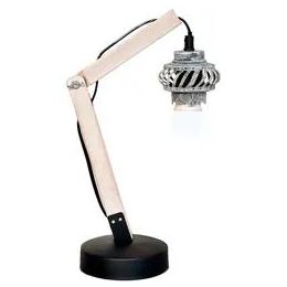 Kayoom Tischleuchte "Tischlampe Rossa V", grau, 1, H: 38,5cm, 1 Stk., Leuchten, modern, kombinierbar