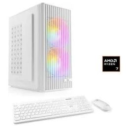 CSL PC "Spectrum V28326", wei&szlig;, Microsoft Windows 11 Home (64 Bit), 32 GB RAM 1.000 GB SSD, Desktop-PCs, PC