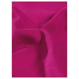 Strickmütze TRIGEMA "TRIGEMA Soft-Cap", Herren, Gr. 900, rosa (hibiskus), Baumwollmischung, Mützen