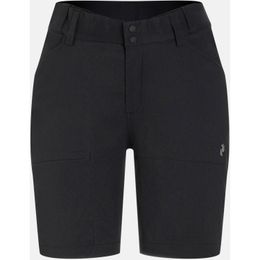 Peak Performance Iconiq Funktionsshorts Damen - schwarz - Gr. S - Polyamid/Elastan