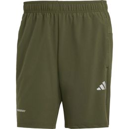 Adidas Tr Ess Funktionsshorts Herren - oliv - Gr. XL - Polyester/Elastan
