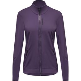 Gore Wear Gorewear Concurve Laufjacke Damen - lila - Gr. L - Polyester/Elastan