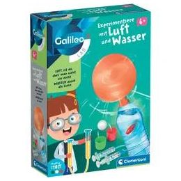 Experimentierkasten Clementoni "Galileo Lab, Experimentiere mit Luft und Wasser", frz:, Experimentierkästen, Kinder, Made in Europe