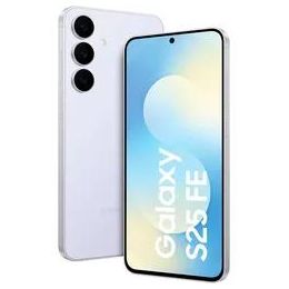 Samsung Smartphone "Galaxy S25 FE", Energieeffizienz: B (A-G), blau (icyblau), 128 GB, Mobiltelefone