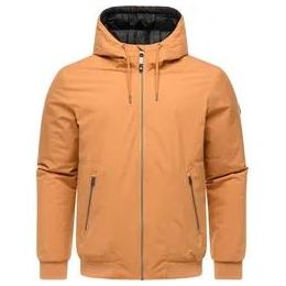 Winterjacke Ragwear "Stuartt YOUMODO", Herren, Gr. 4XL (60), braun, Obermaterial: 100% Polyester. Innenfutter: 100% Polyester. Wattierung: 100% Polyester, gerade h&uuml;ftbedeckend, hoch geschlossener Ausschnitt, &Auml;rmel ohne &Auml;rmelschlitz Rippstrickb&uuml;ndchen, Jacken Winterjacke, Wasserdichte Outdoorjacke mit verstellbarer Kapuze