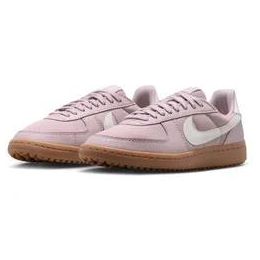 Sneaker Nike SPORTSWEAR "WMNS FIELD GENERAL", Gr. 36,5, platinum violet, sail, gum schwarz braun, Synthetik, Textil, Schuhe