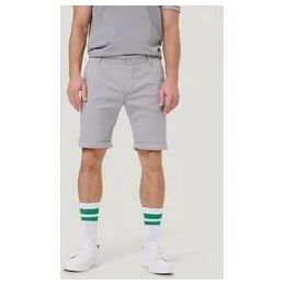 Chinoshorts "LENNY chino shorts", Herren, Gr. 31, N-Gr, wet weather, Web, Obermaterial: 98% Baumwolle, 2% Elasthan, Pioneer AUTHENTIC JEANS, unifarben, regular fit kniefrei, Hosen, Sommerhose im Four-Pocket Style