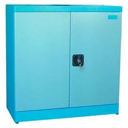 Güde Werkzeugschrank GÜDE "TYP B1", blau (blau, grau), B:78cm H:80cm T:38cm, Stahl, Schränke, B/T/H: 78x38x80 cm, abschließbar