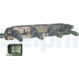 DELPHI Z&uuml;ndspule 12V f&uuml;r GENERAL MOTORS VAUXHALL OPEL 1208307 19005212 47905104 CE10000-12B1