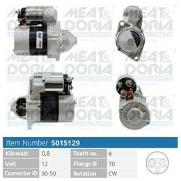 MEAT & DORIA MEAT & DORIA Starter 12V f&uuml;r MERCEDES-BENZ A1661510001 1661510001 006151000180 5015129
