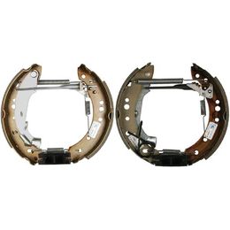 ATE Bremsbackensatz Original TopKit hinten rechts links vormontiert 20,6mm f&uuml;r PEUGEOT CITRO&Euml;N 424218 424202 424233 03.0520-7620.3