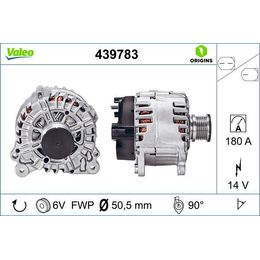 Valeo Generator NEW ORIGINAL PART 14V 180A für SKODA VW SEAT AUDI MERCEDES-BENZ MAN 03G903016L 03G903016LX 03H903026A 439783