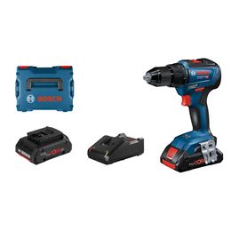 Bosch Akku-Bohrschrauber 'GSR 18V-55 Professional' 2x ProCORE 4,0 Ah Akku in L-BOXX