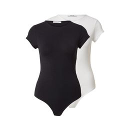ABOUT YOU Shirt Bodysuit 'Ellinor' female Black, White size 38