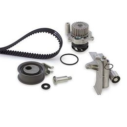 GATES Wasserpumpe + Zahnriemensatz PowerGrip&reg; mit f&uuml;r AUDI SKODA VW SEAT KP15491XS