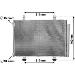 Van Wezel Kondensator, Klimaanlage f&uuml;r SUZUKI 95310-T68L00 CN554-3 CN5543 52005133