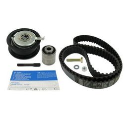 SKF Zahnriemensatz schwarz f&uuml;r SKODA VW SEAT AUDI FORD 028109243D 028109119N N900744VX01 VKMA 01016