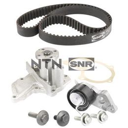 SNR Wasserpumpe + Zahnriemensatz f&uuml;r MAZDA FORD VOLVO 1301972 1301973 1350461 KDP452.180