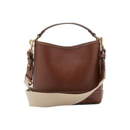 Mango Handtasche 'ISOLDA' Damen Gr&ouml;&szlig;e One Size beige / cognac