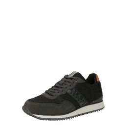 Napapijri Sneaker Herren Größe 44 anthrazit / dunkelorange / schwarz