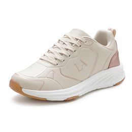 Lascana Sneaker Damen Gr&ouml;&szlig;e 38 beige / altrosa