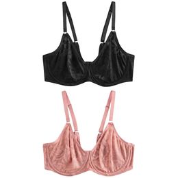 next Bra female Pink, Black size 95
