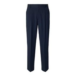 Selected Bundfaltenhose 'SLH220' Herren Gr&ouml;&szlig;e 48/50 navy