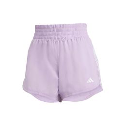 adidas Performance Sportshorts 'PACER' Damen Größe S pastelllila / weiß