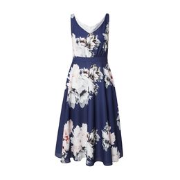 Swing Kleid Damen Gr&ouml;&szlig;e 40 dunkelblau Winterkleid
