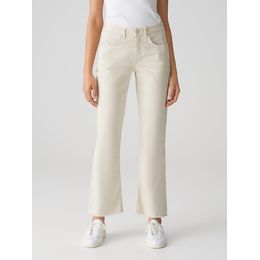 Opus Jeans - Flared fit - in Beige - 56% | Größe 44/L28 | Damenjeans