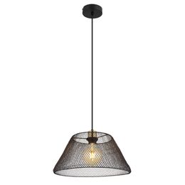 Globo LIGHTING Hängeleuchte "BAKU", schwarz, 1 Stk., Leuchten, Hängelampe/Pendelleuchte/Esszimmer/Wohnzimmer/Esstisch