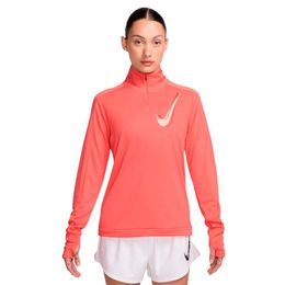 Nike Swoosh Lauf-Midlayer Bekleidung Damen orange