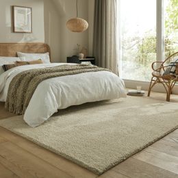 Teppich FLAIR RUGS "Fluffy", beige (natur), B:120cm H:23mm L:170cm, Kunstfaser, Teppiche