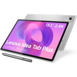 Lenovo Tablet "Idea Tab Plus (12,1 Zoll)", Energieeffizienz: F (A-G), cloud grau, 256 GB, Tablets_EBookReader, 4 Lautsprecher, optimiert mit Dolby Atmos